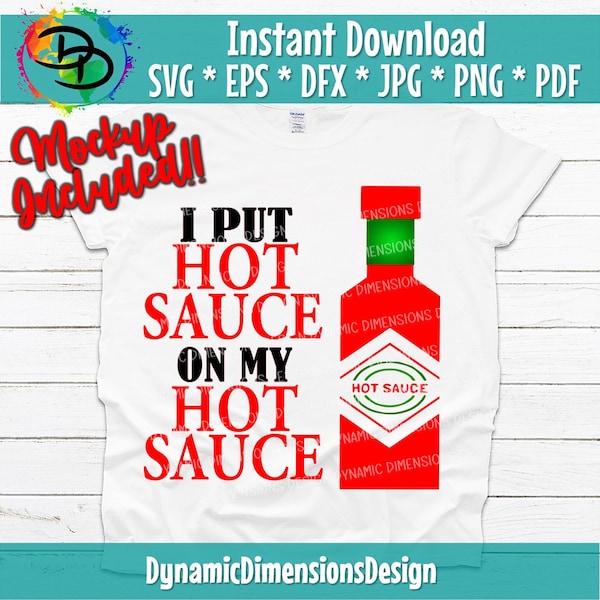 Hot Sauce Svg - Etsy