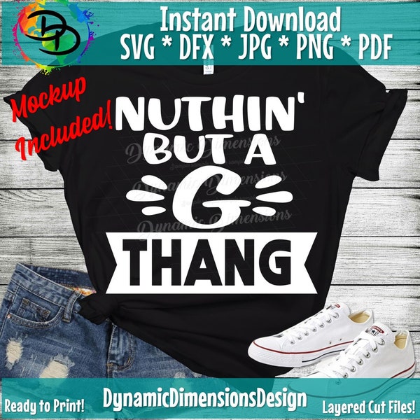G Thang Svg - Etsy
