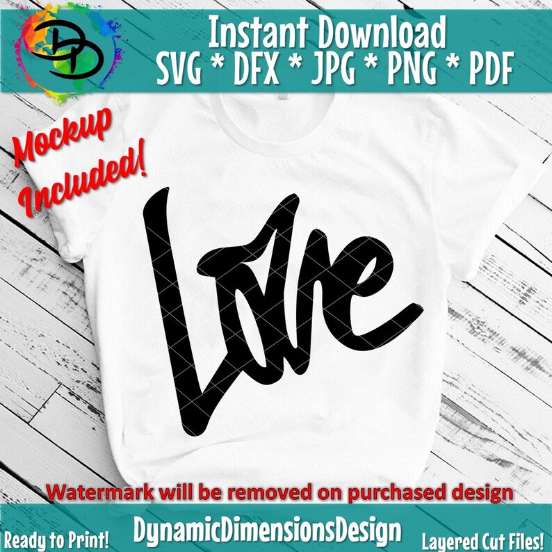 Love Script Love Valentine SVG Valentines Day SVG Love | Etsy