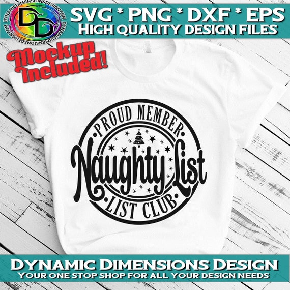 Digital Art & Collectibles Proud Member Of The Nice List Club SVG ...