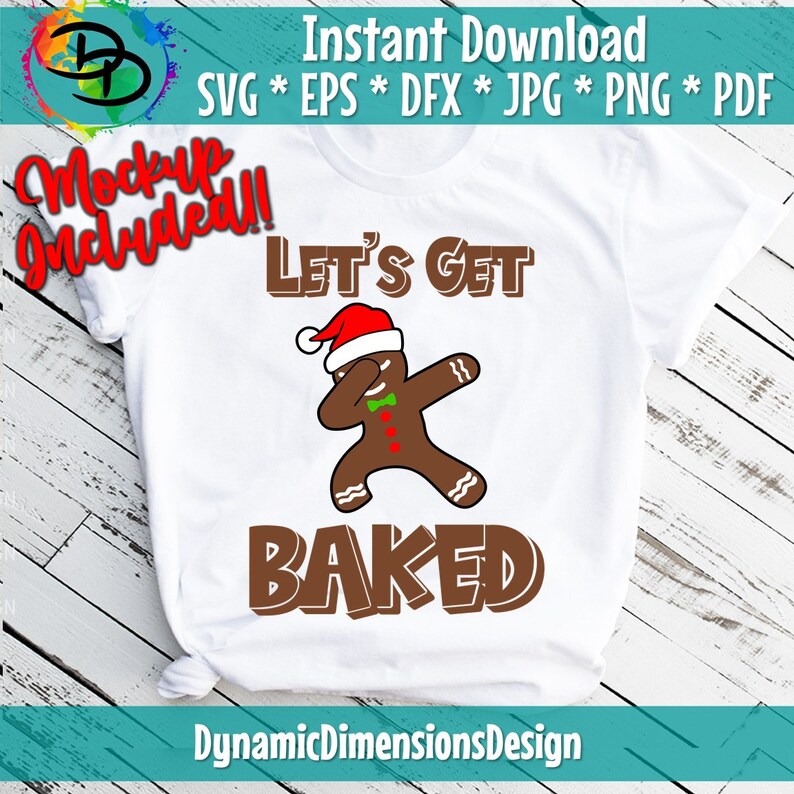 Just a Dab of Spice Gingerbread Man SVG File Digital | Etsy