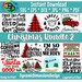 HUGE Christmas SVG Bundle, 12 Holiday Designs, Instant Download ...