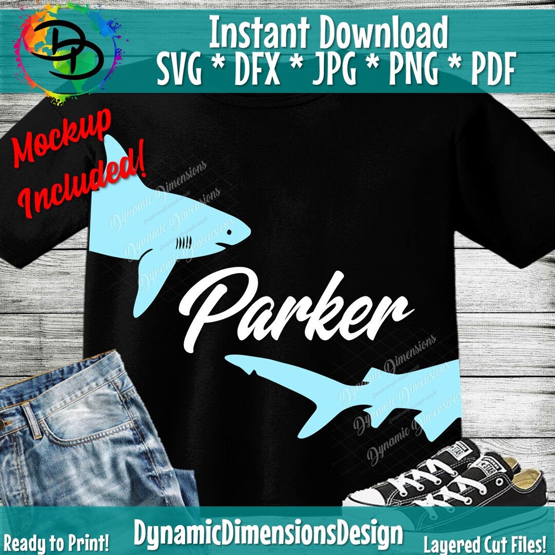 Shark Svg Ocean Svg Fish Svg Boys Party SVG Shark Shirt - Etsy Singapore