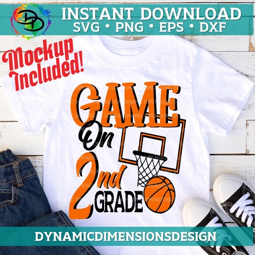 Game on 2nd Grade Second Grade Back to School First Day of | Etsy