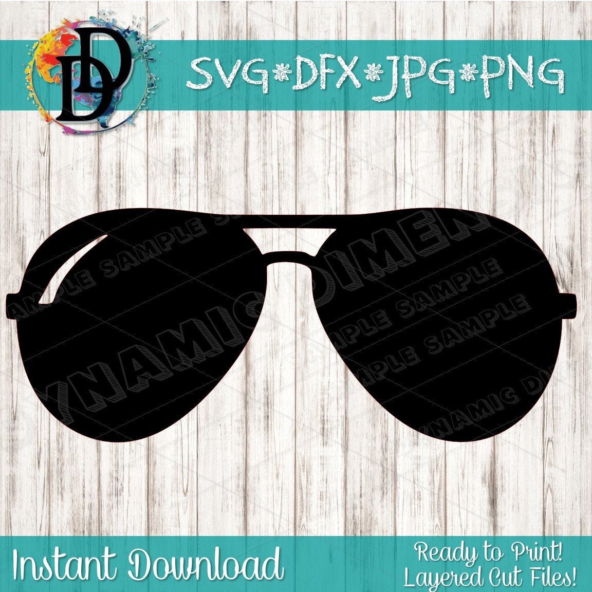 Aviator Sunglasses SVG Aviators SVG Sunglasses Silhouette - Etsy