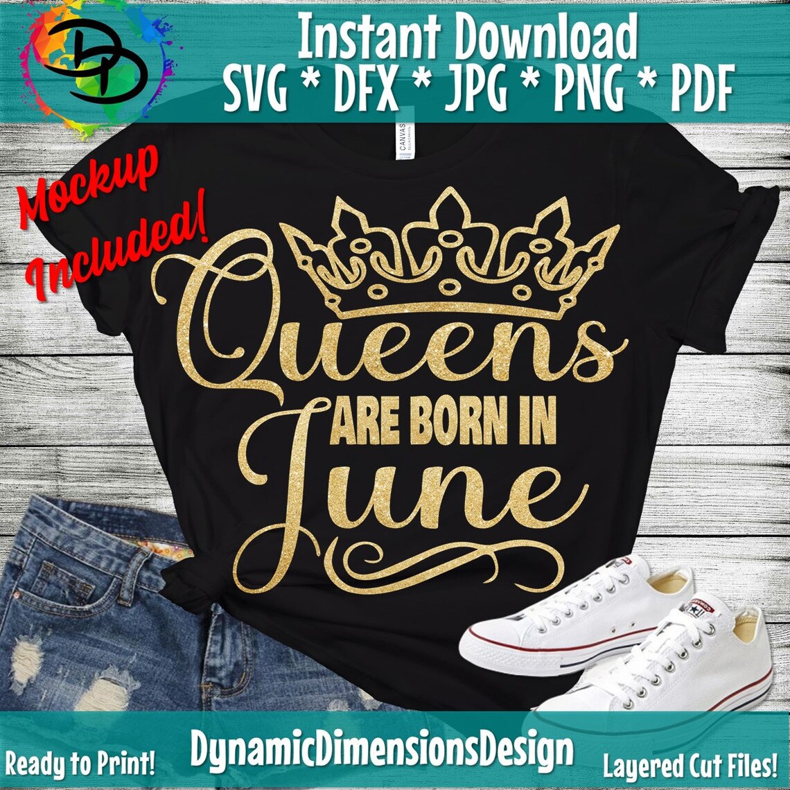 June Girl Svg June Birthday Bday Svg Lips Svg Women Born in - Etsy
