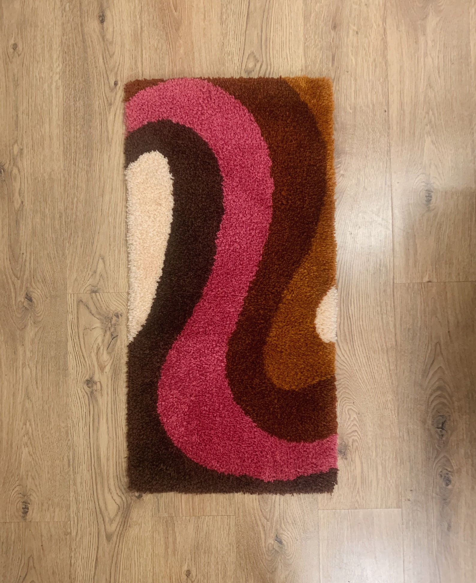 70s Style "brandy" Latch Hook Rug DIGITAL DOWNLOAD Pattern - Etsy