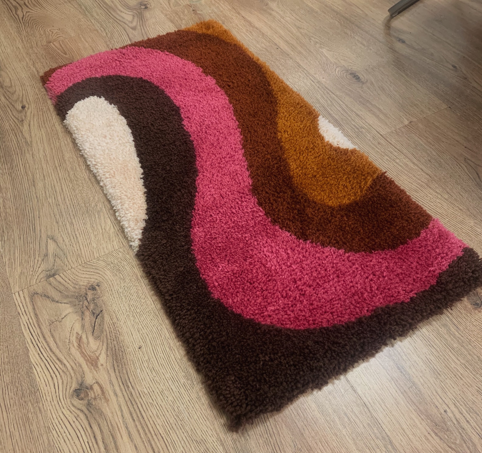 70s Style "brandy" Latch Hook Rug DIGITAL DOWNLOAD Pattern - Etsy