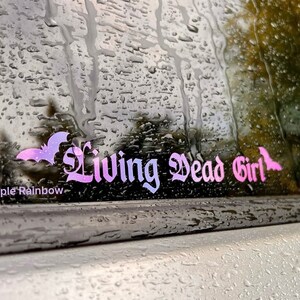 Living Dead Girl Car Decal Sticker, Cute Decals, Gothic Girls Stickers ...