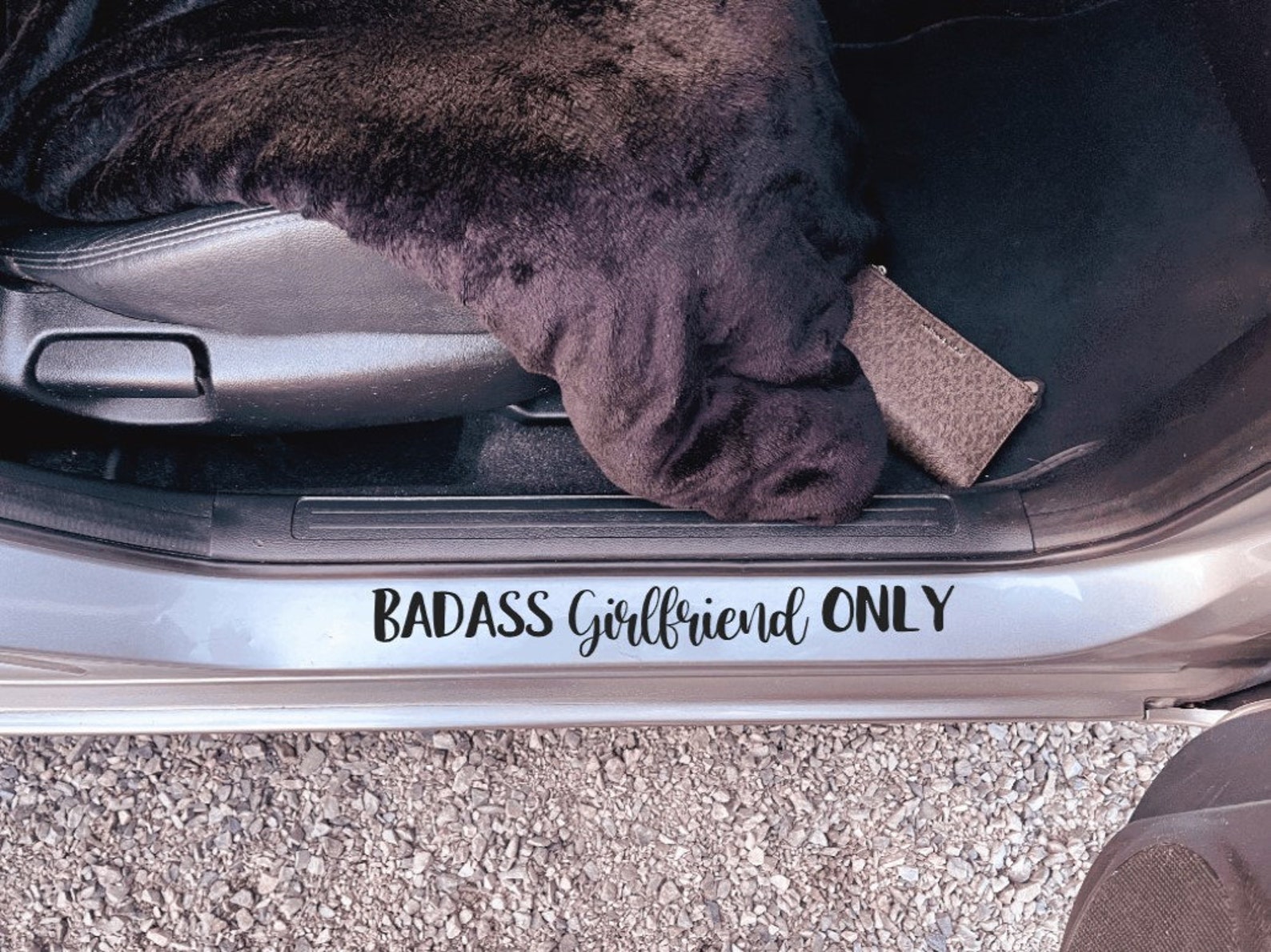 Badass Girlfriend Only Decal Door Entry Decal Car Decal - Etsy