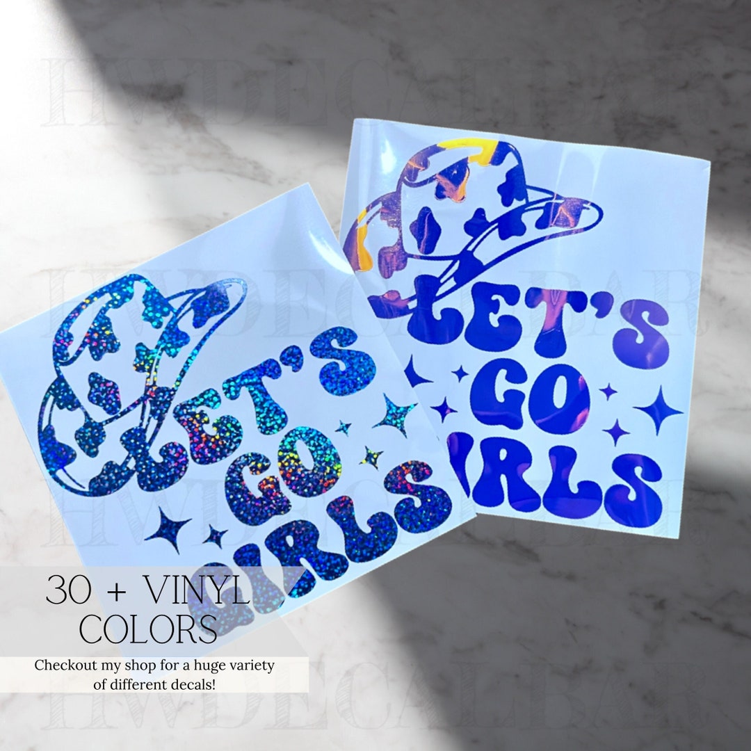 Let's Go Girls Car Decal | Country Decals and Stickers | Country Decal ...
