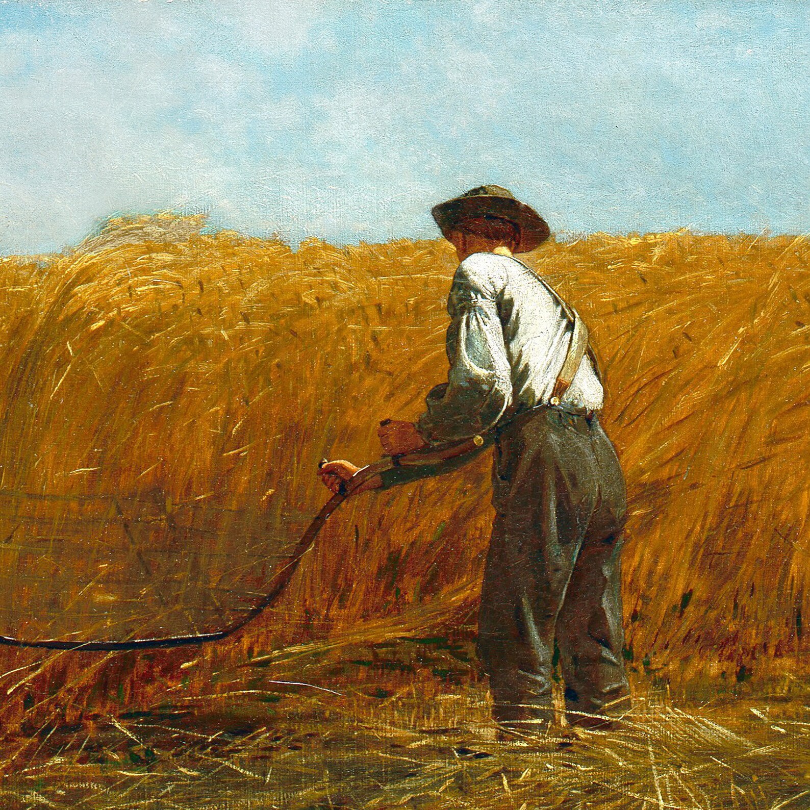 Farm Scene/country Landscape/wheatfield/printable/digital Print/wall ...