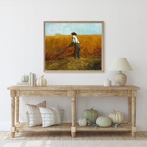 Farm Scene/country Landscape/wheatfield/printable/digital Print/wall ...