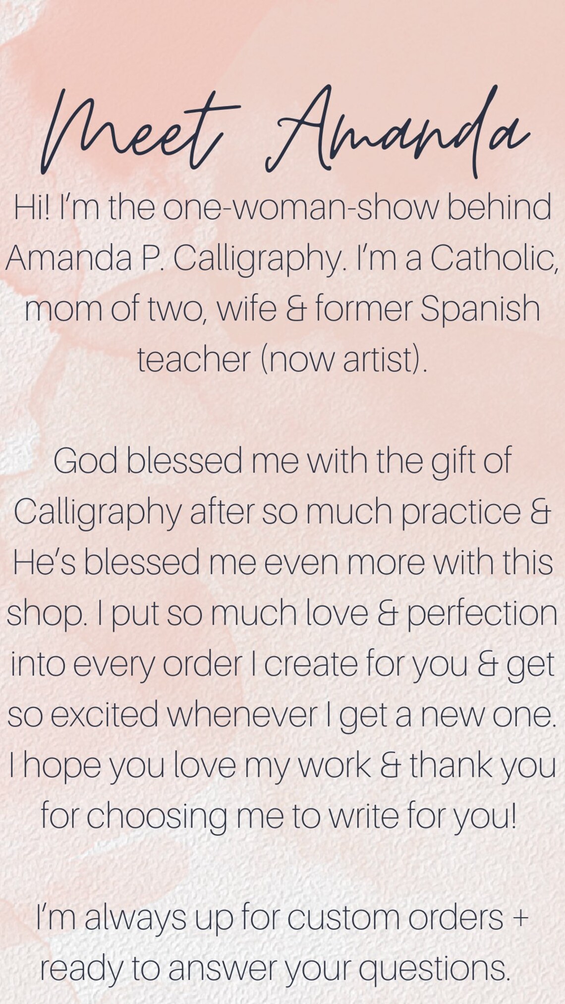 Custom Handwritten Pointed-pen Calligraphy Quote on PARCHMENT - Etsy