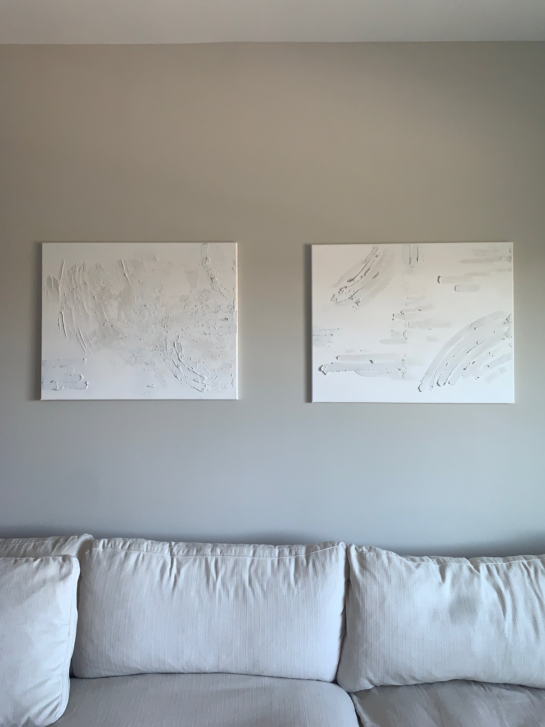 Modern Minimalist Concrete wall art | Etsy