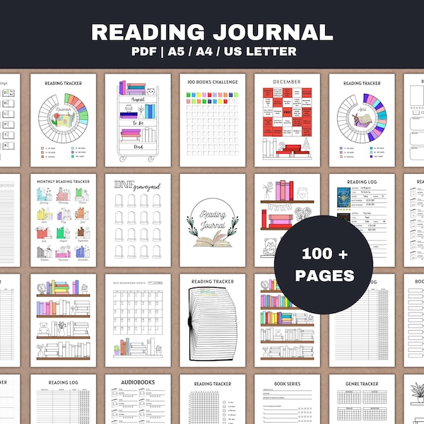 2026 Book Journal - Etsy