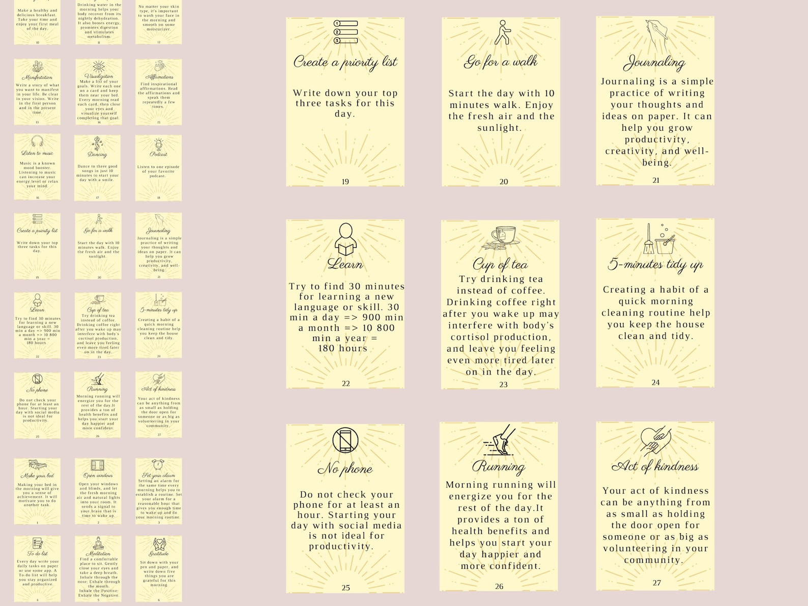 Morning Routine Cards Daily Routine Cards Printable Morning Routine ...