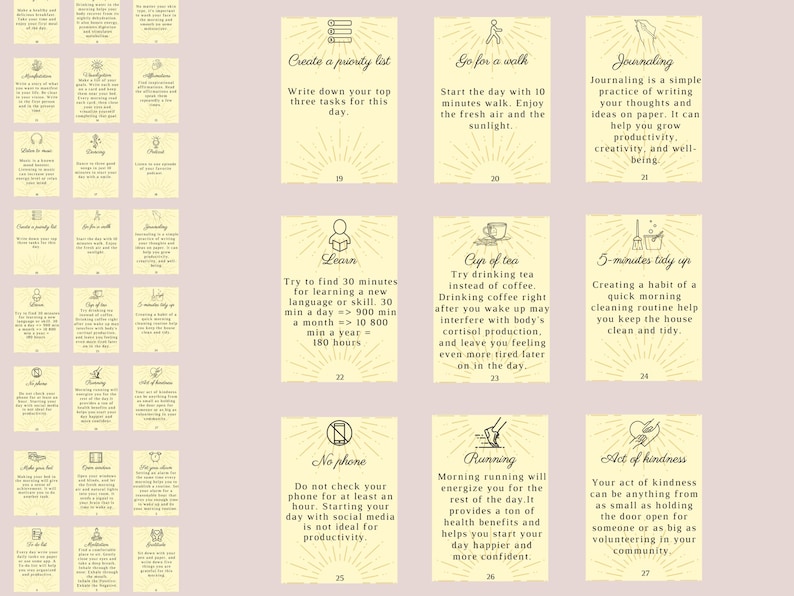 Morning Routine Cards Daily Routine Cards Printable Morning Routine ...