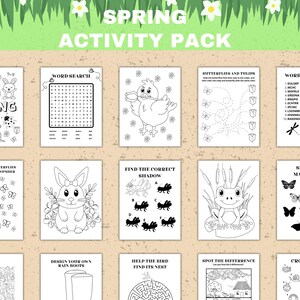 Seasons Activity Pack Bundle: Spring, Summer, Fall, Winter (digital ...