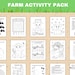 Farm Animals Matching Game, Memory Game, Farm Animals, Toddler ...