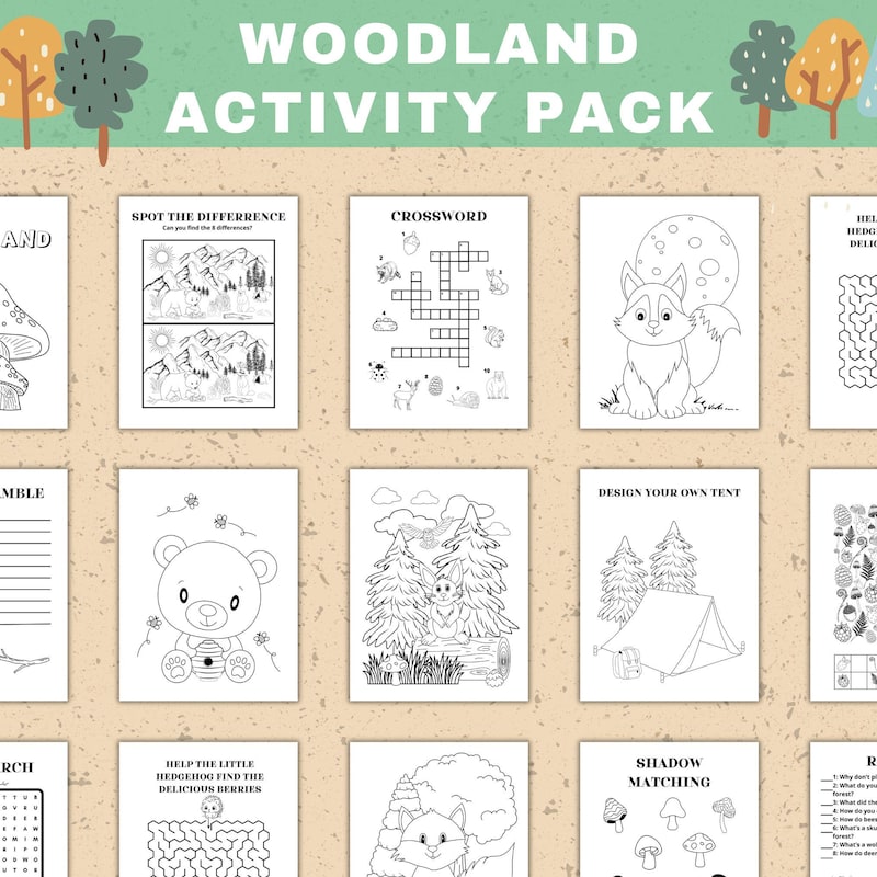 Kids Birthday Fall Party Activity - Etsy UK