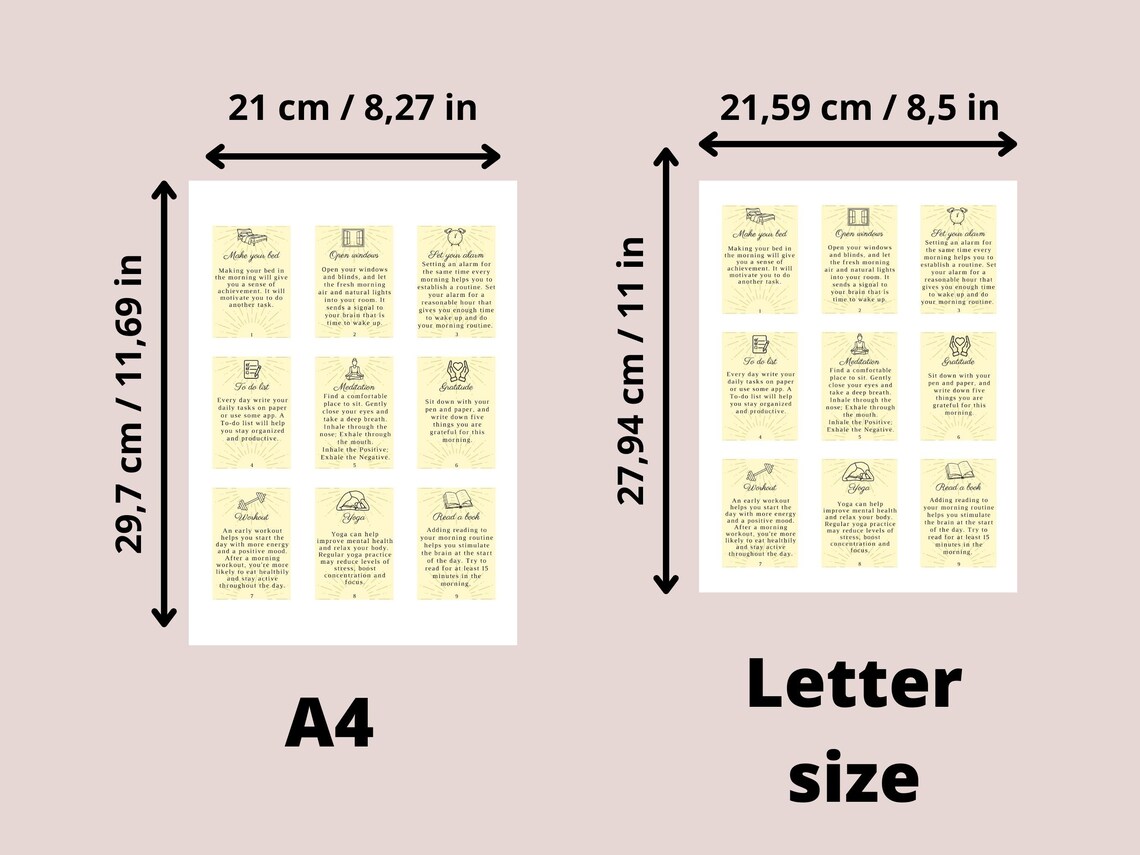 Morning Routine Cards Daily Routine Cards Printable Morning Routine ...