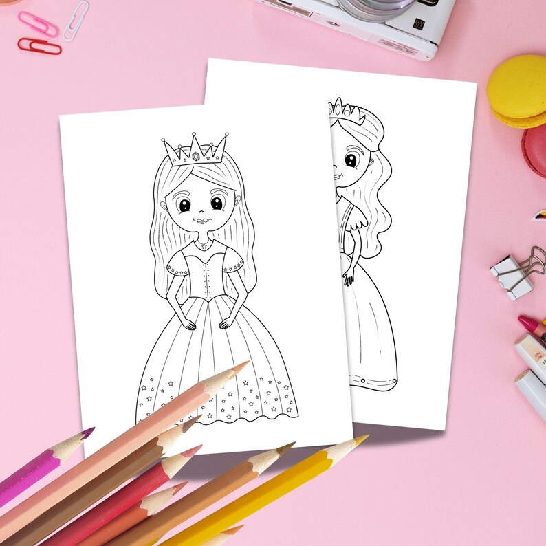 Princess Activity Sheets Printable Fairytale Coloring Pages, Mazes ...