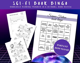 A Year of Book Bingo Monthly Reading Challenge for (Download Now) - Etsy