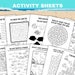 Under the Sea Activity Pack: Ocean Coloring Pages & Games (PDF Download ...