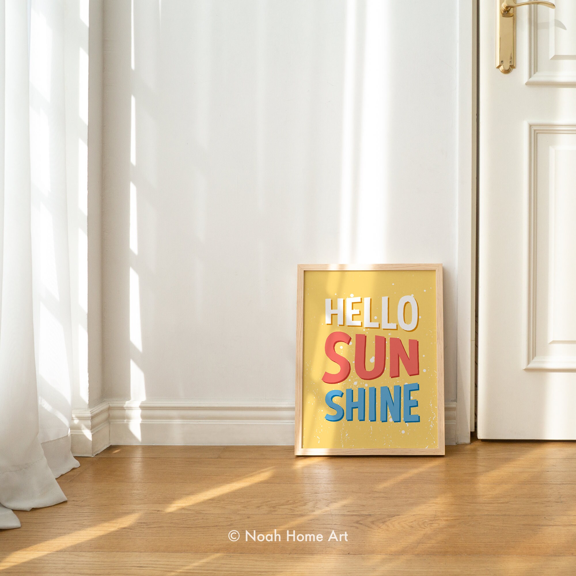 Hello Sunshine Printables, Positive Vibes Poster, Inspirational Quotes ...