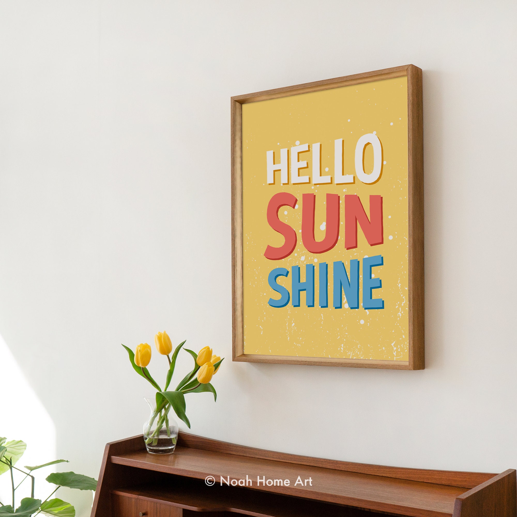 Hello Sunshine Printables, Positive Vibes Poster, Inspirational Quotes ...