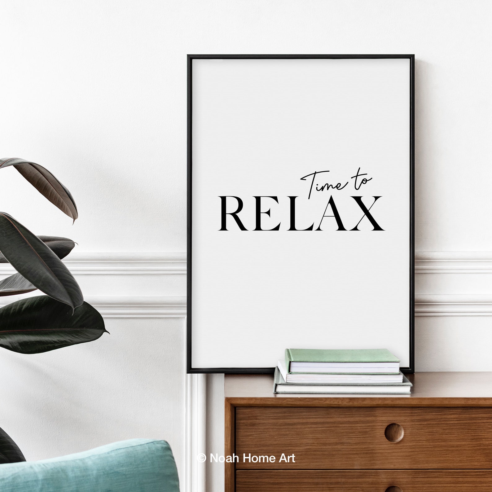 Relax Prints, Relax Printable Wall Art, Relax Wall Art, Inspiring ...