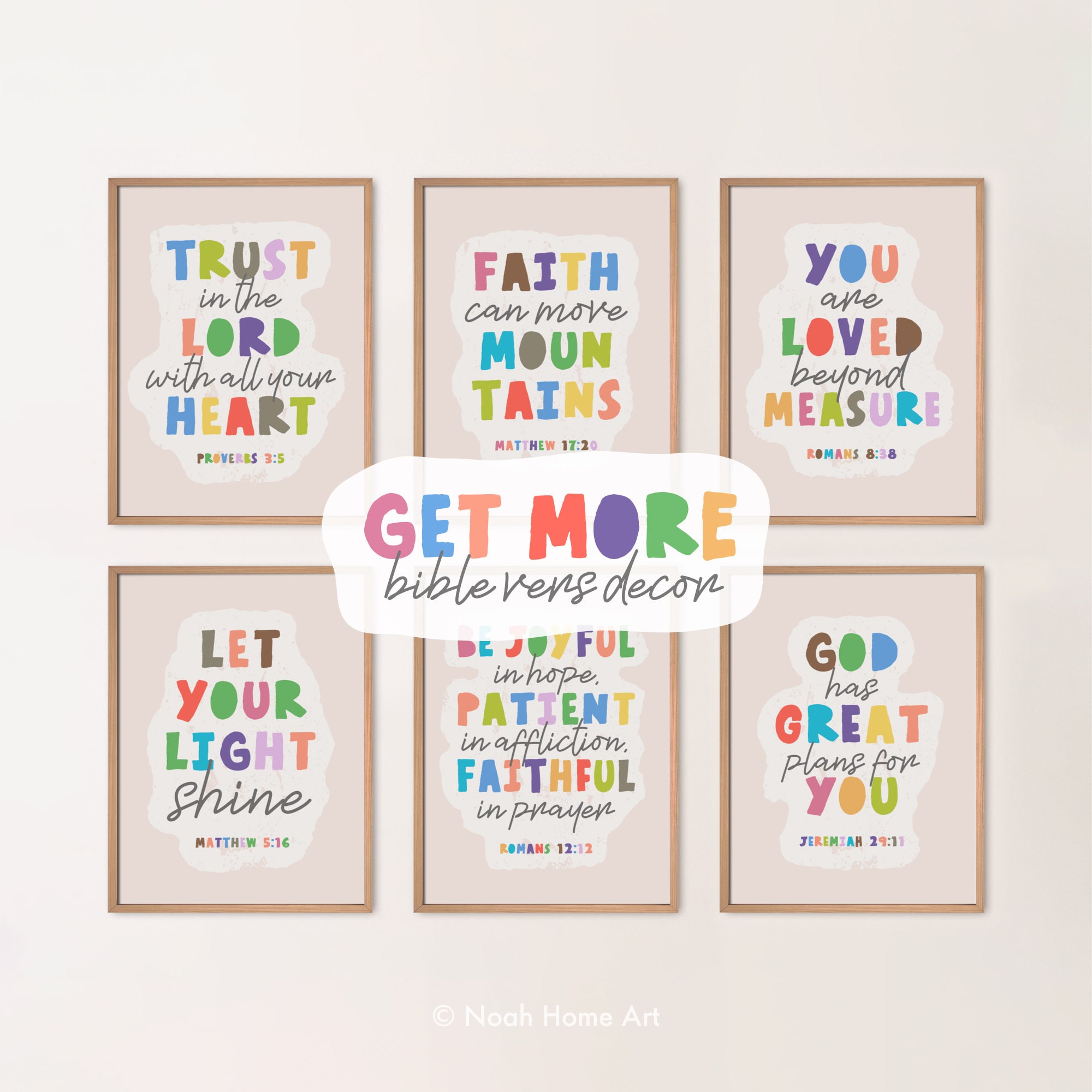 Let Your Light Shine, Matthew 5:16, Bible Verse for Kids, Nursery Decor ...