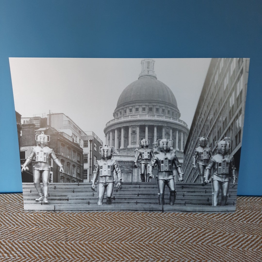 Doctor Who Cybermen Invasion St Pauls A3 Art Print - Etsy