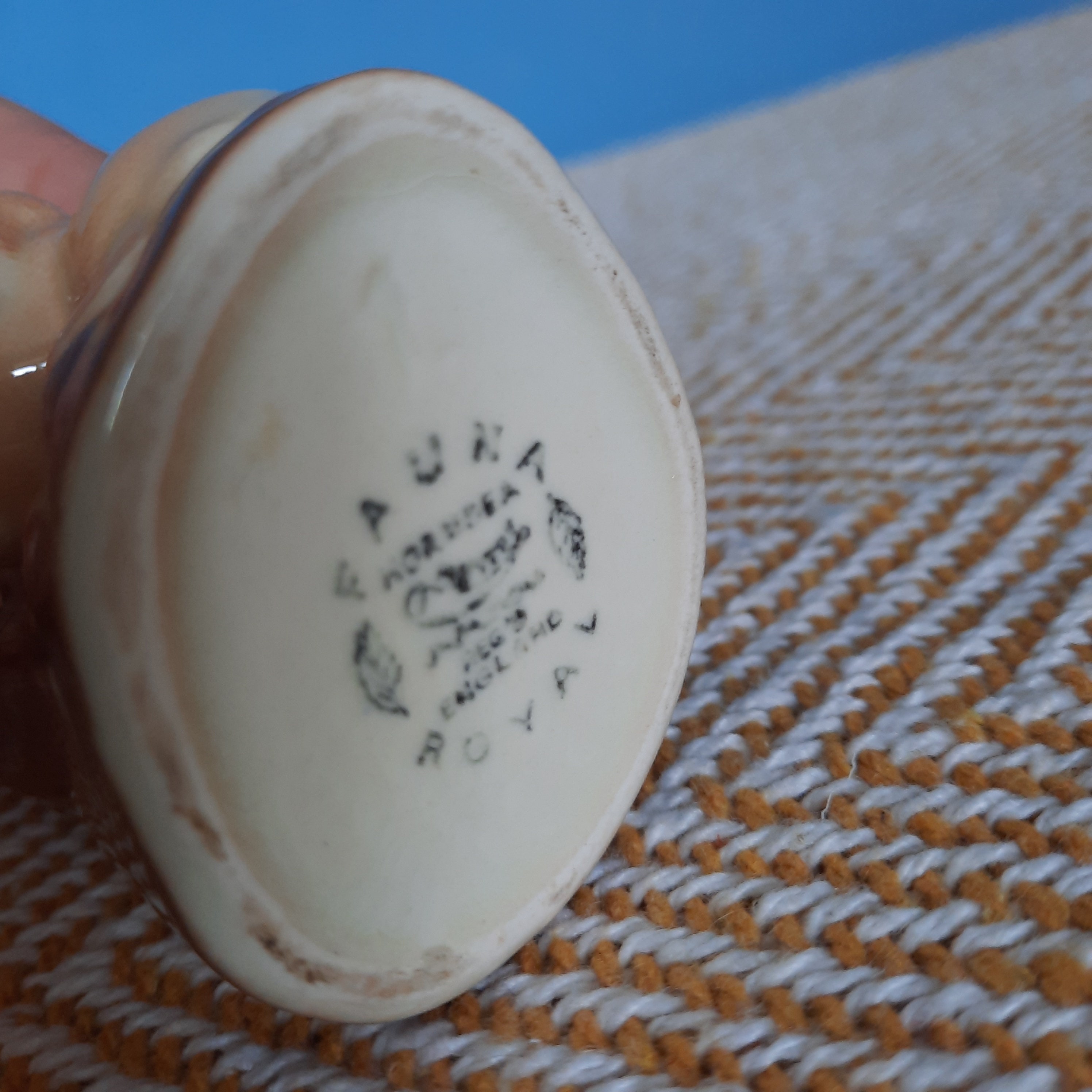 Hornsea Pottery: Fauna Royal Miniatures 'hoppy' Rabbit Posy From 1960/1 ...
