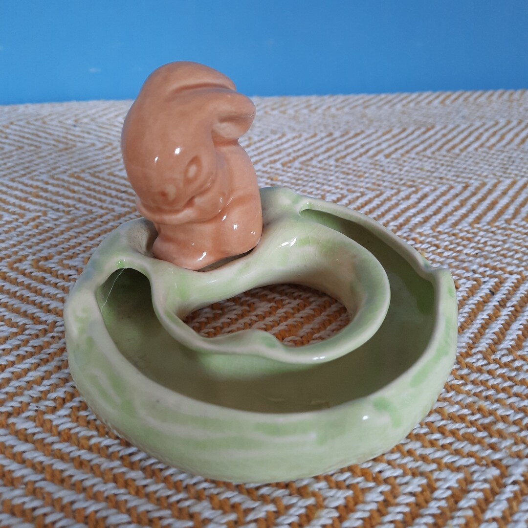 Rare Early Hornsea Pottery: Rabbit Circular Posy Trough From 1952 - Etsy