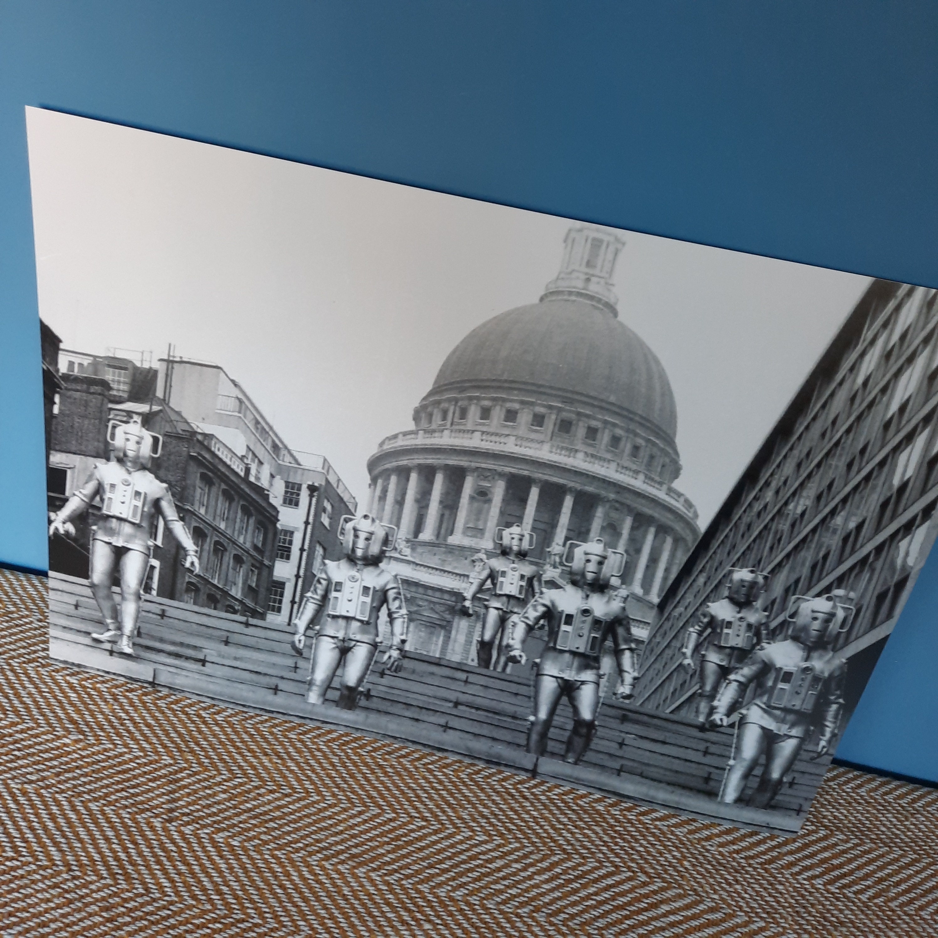 Doctor Who Cybermen Invasion St Pauls A3 Art Print - Etsy