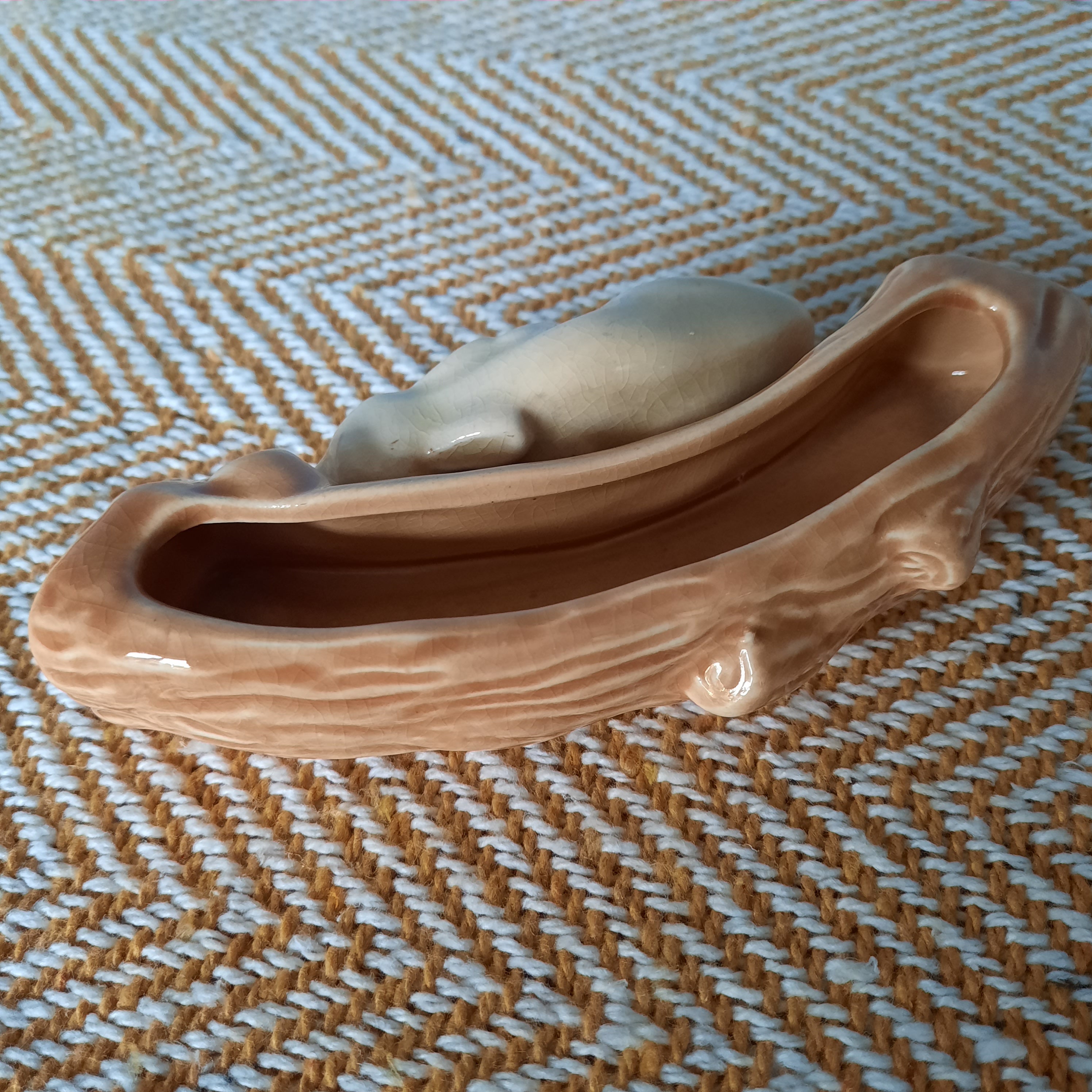Rare Early Hornsea Pottery: Sleeping Doe Posey Trough From 1952 - Etsy