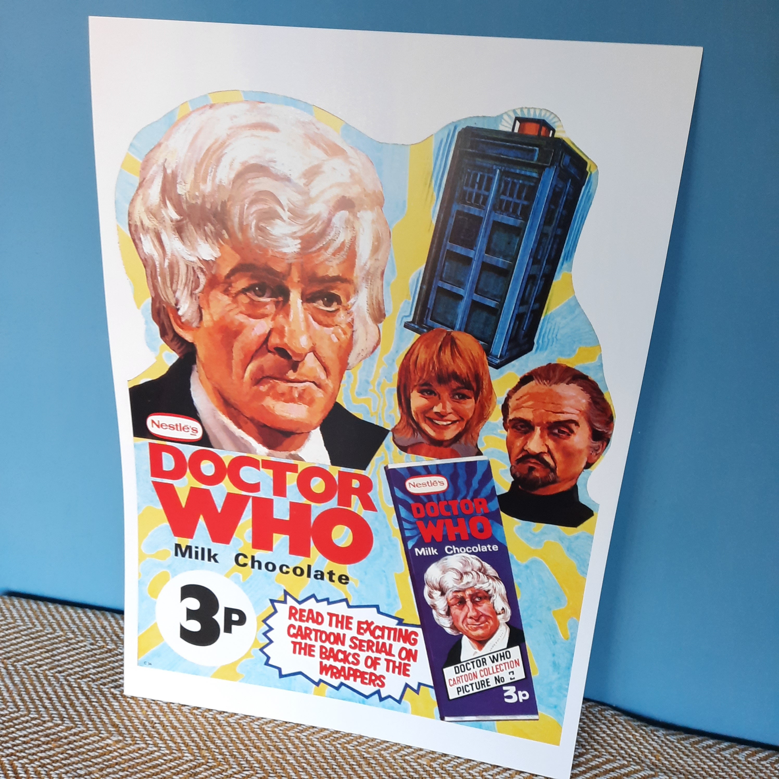 Doctor Who Nestle Advertising Artwork Print Featuring Jon - Etsy
