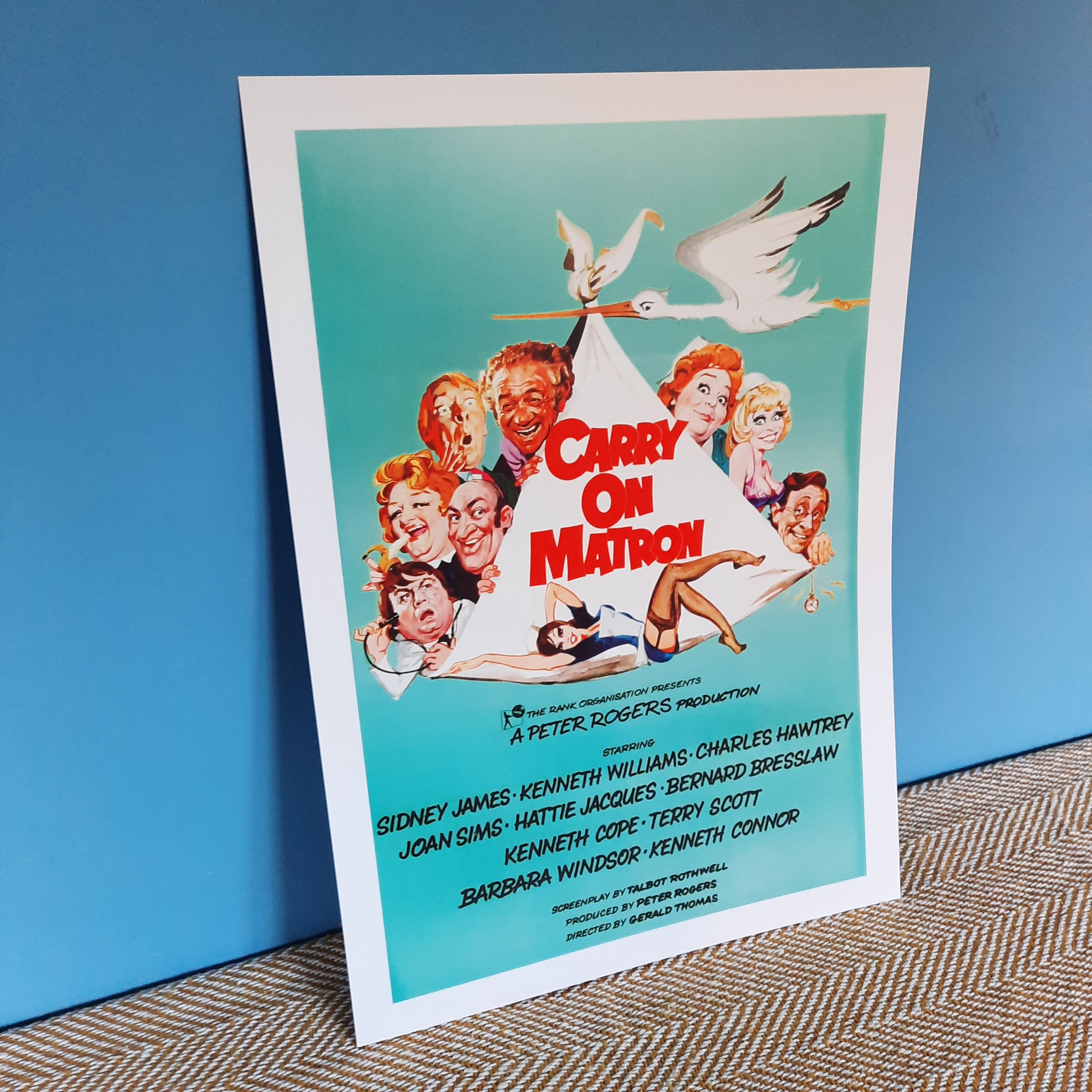 Carry on Matron reproduction A3 Film Poster - Etsy