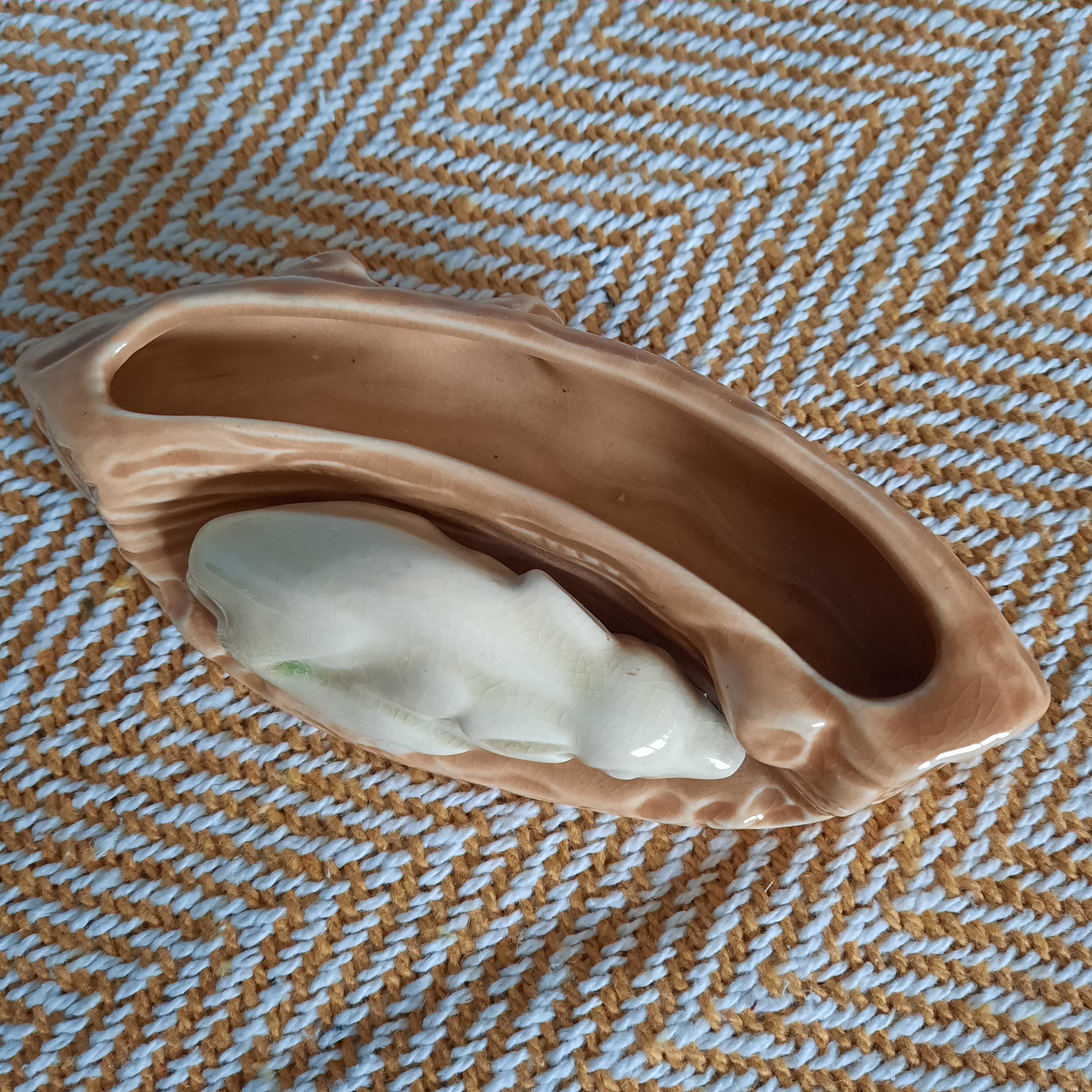 Rare Early Hornsea Pottery: Sleeping Doe Posey Trough From 1952 - Etsy
