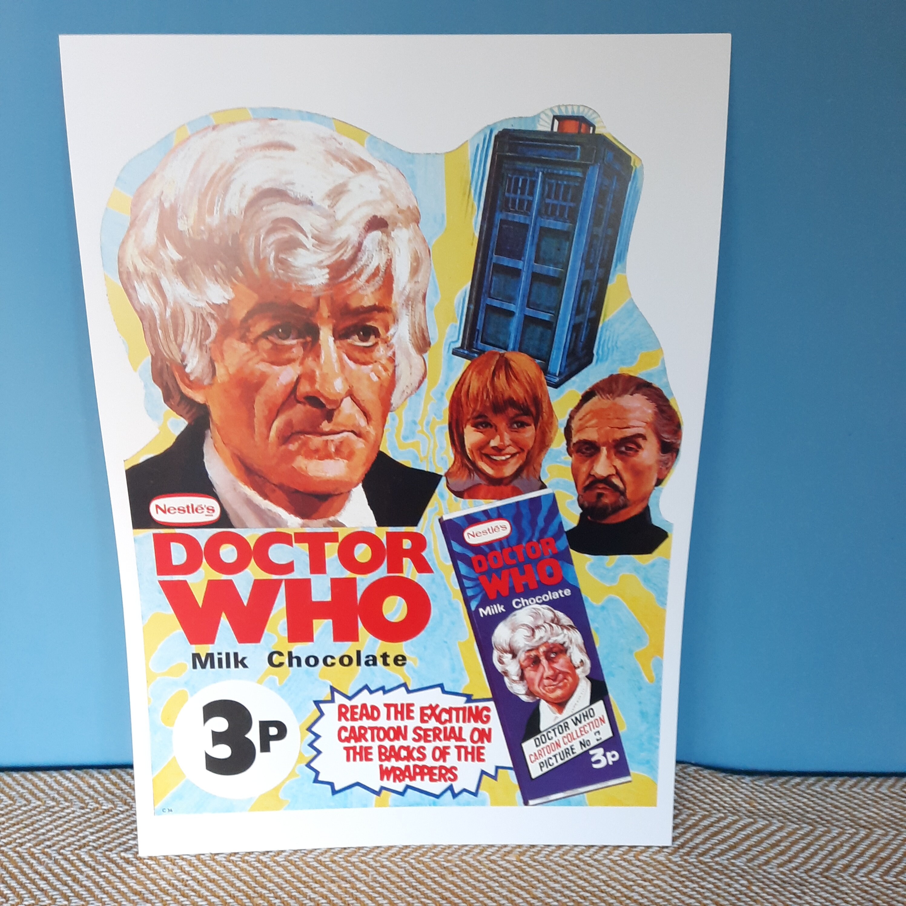 Doctor Who Nestle Advertising Artwork Print Featuring Jon - Etsy