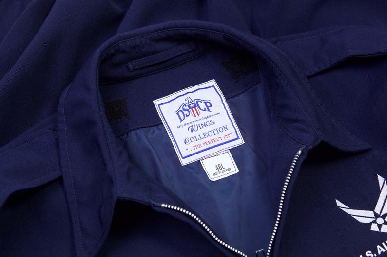 US Air Force Lightweight Men's Windbreaker Jacket W/ Liner- 48L - Etsy