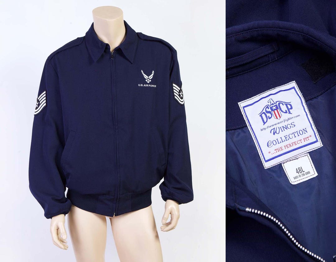 US Air Force Lightweight Men's Windbreaker Jacket W/ Liner- 48L - Etsy