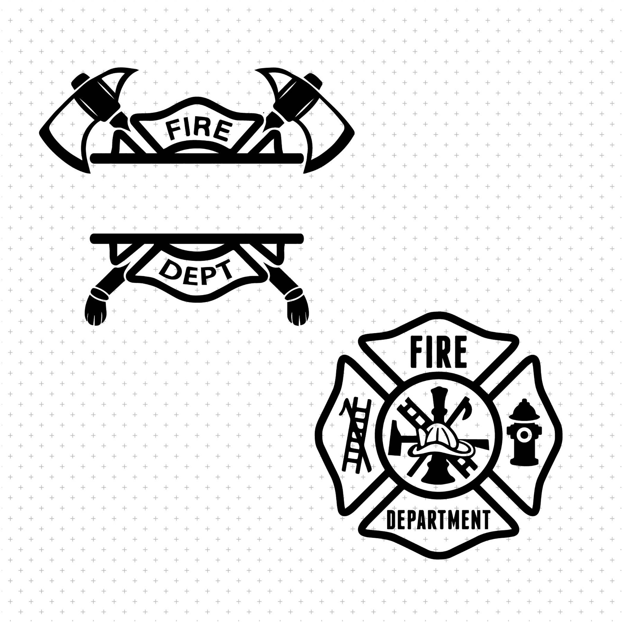 Firefighter Logo Vector