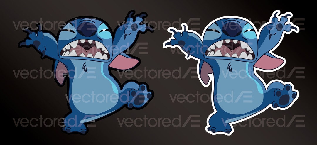 Stitch Sanfrancisco Scene Decal - Etsy