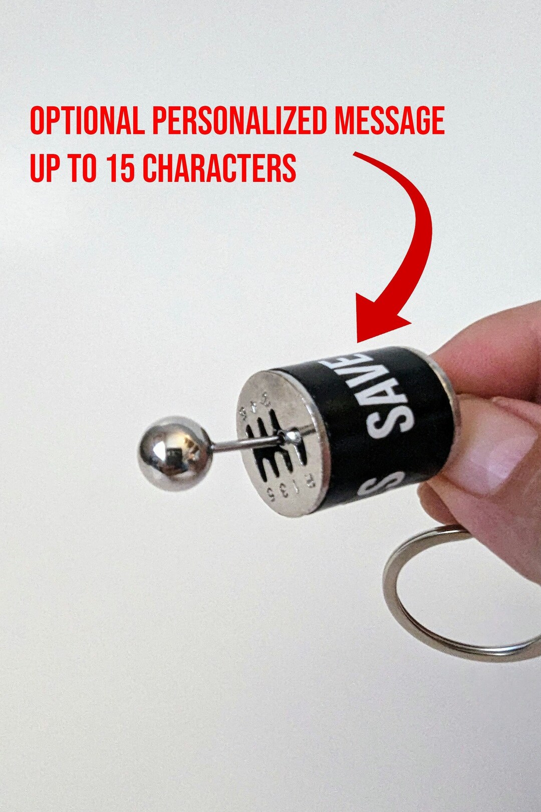 Personalized Stick Shift Keychain: Manual Transmission Fidget Toy, Car ...