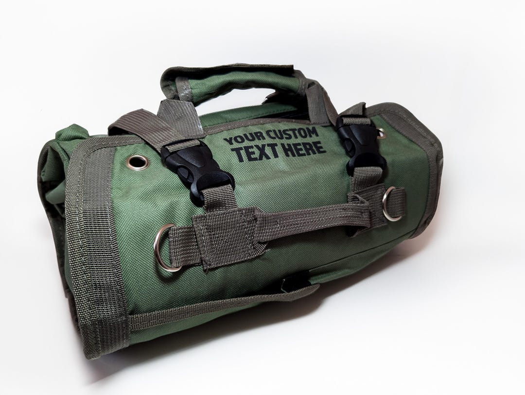 Personalized Premium Roll up Tool Bag, Custom Small Tool Bag ...