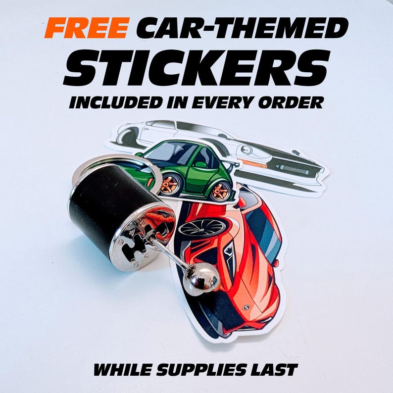 Personalized Stick Shift Keychain: Manual Transmission Fidget Toy, Car ...