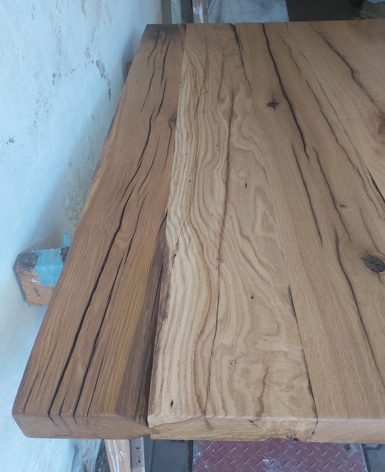 Antique Wood Dining Table. - Etsy